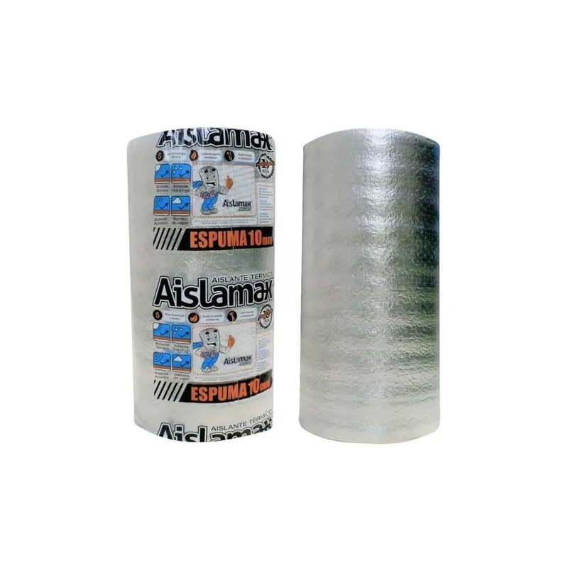 Espuma Doble Aluminio PURO de 10mm Aislamax